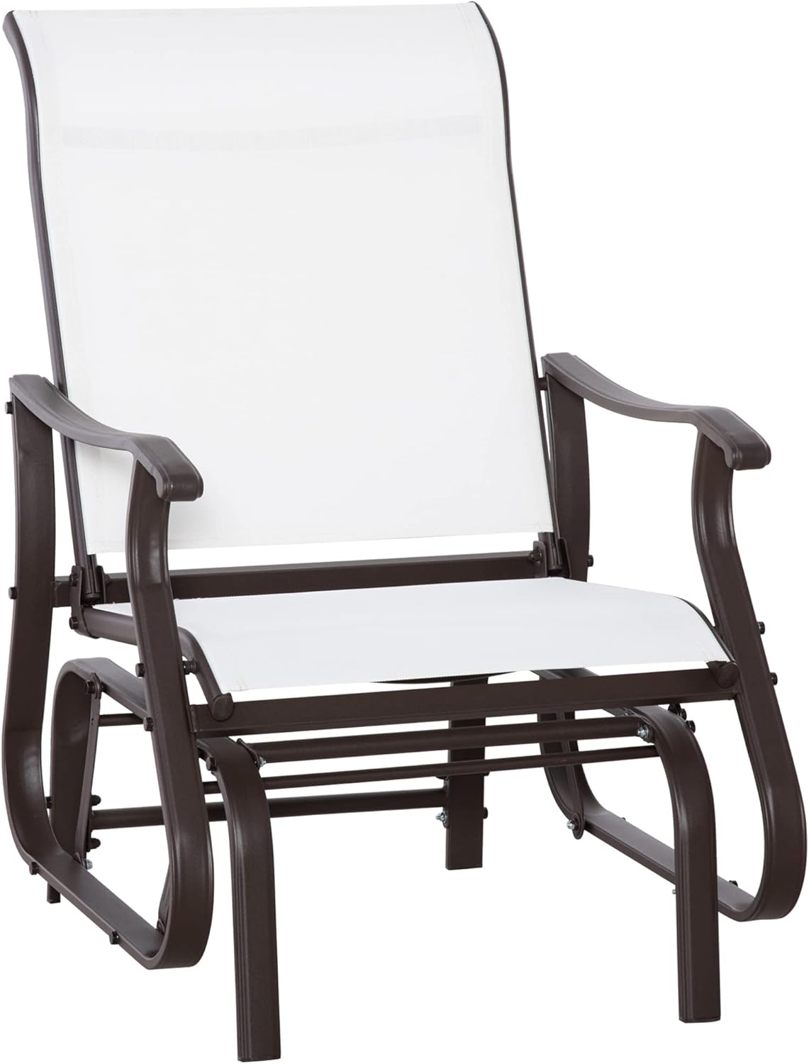 Amazon.com : Outsunny Outdoor Glider Chair, Gliders for Outside Patio ...