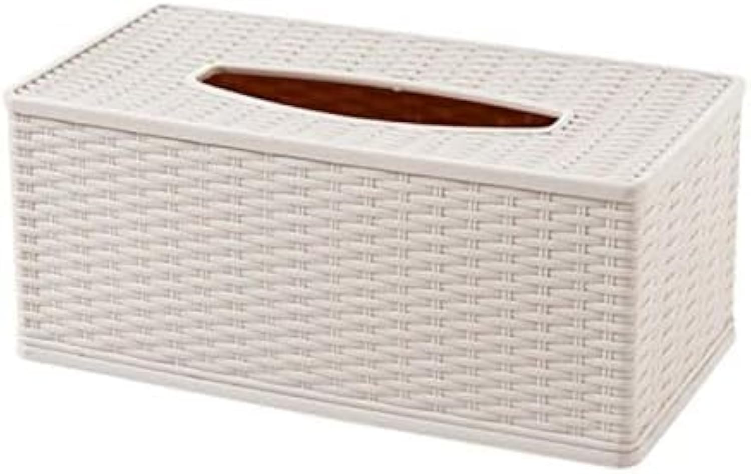 FITTO Elegant Tissue Box Holder – Stylish PU Leather Cover with ...