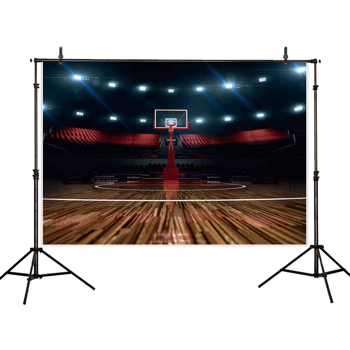 Buy Allenjoy 7x5ft High - end Basketball Court Background Indoor ...