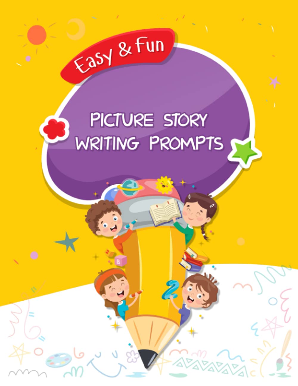 Buy Easy & Fun Picture Story Writing Prompts: Writing Practice and ...