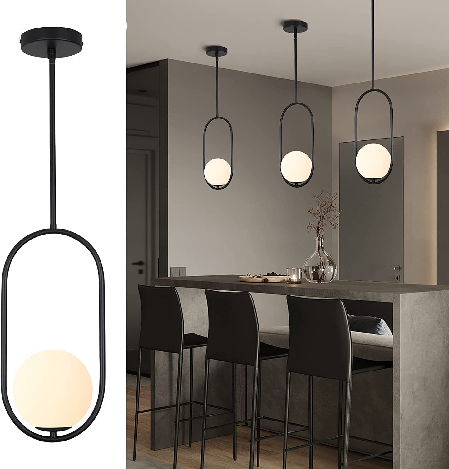 Buy DarkVision Metal Corded Electric Hanging Pandent Light Ceiling ...