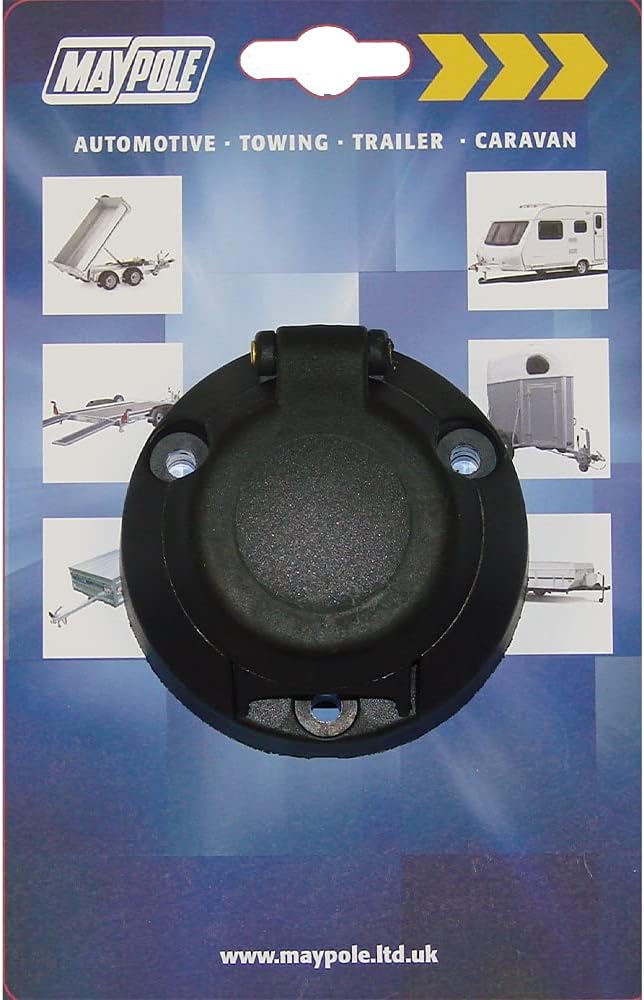 Maypole 12N Type 7 Pin Plastic Socket : Amazon.co.uk: Automotive