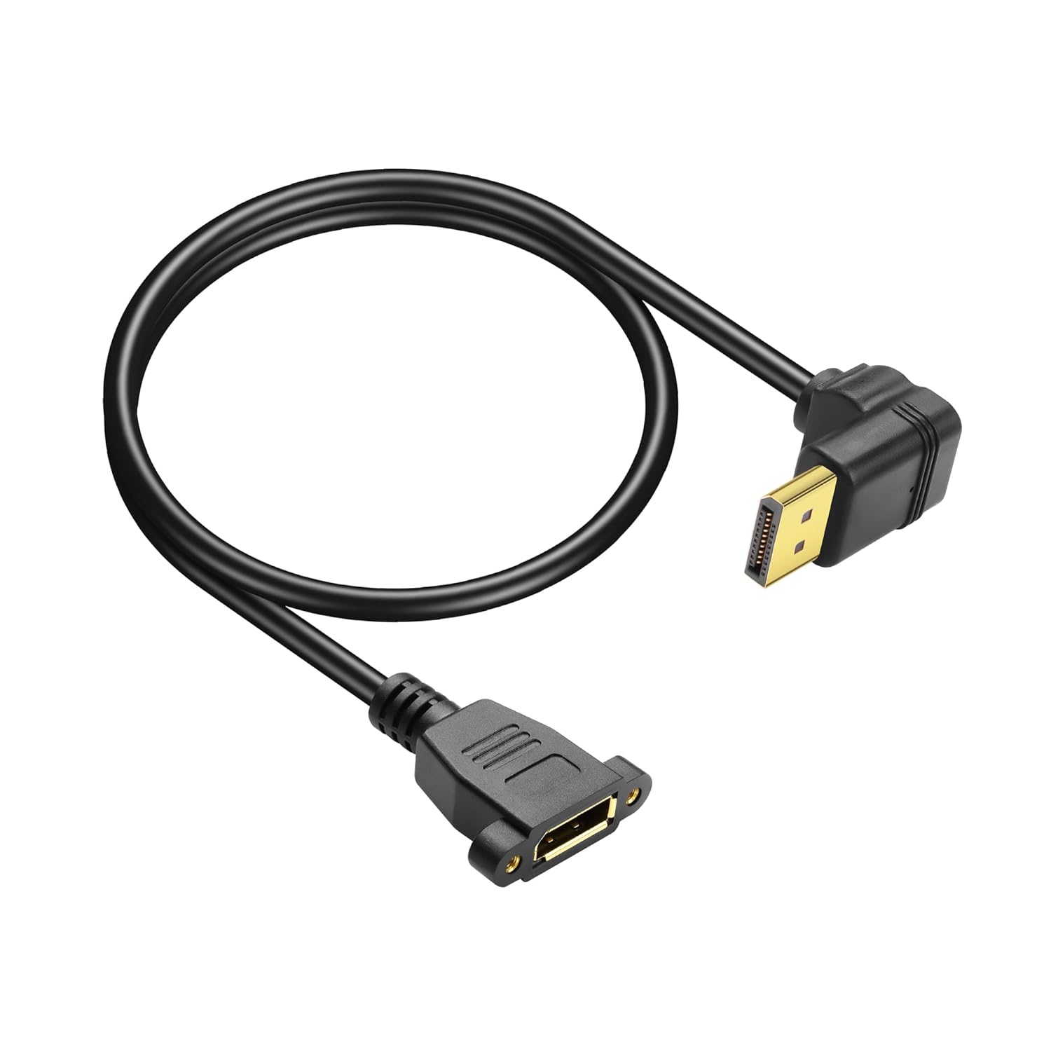 Amazon.com: JSADZKJ Down Angle Displayport 1.4 Extension Cable 90 ...