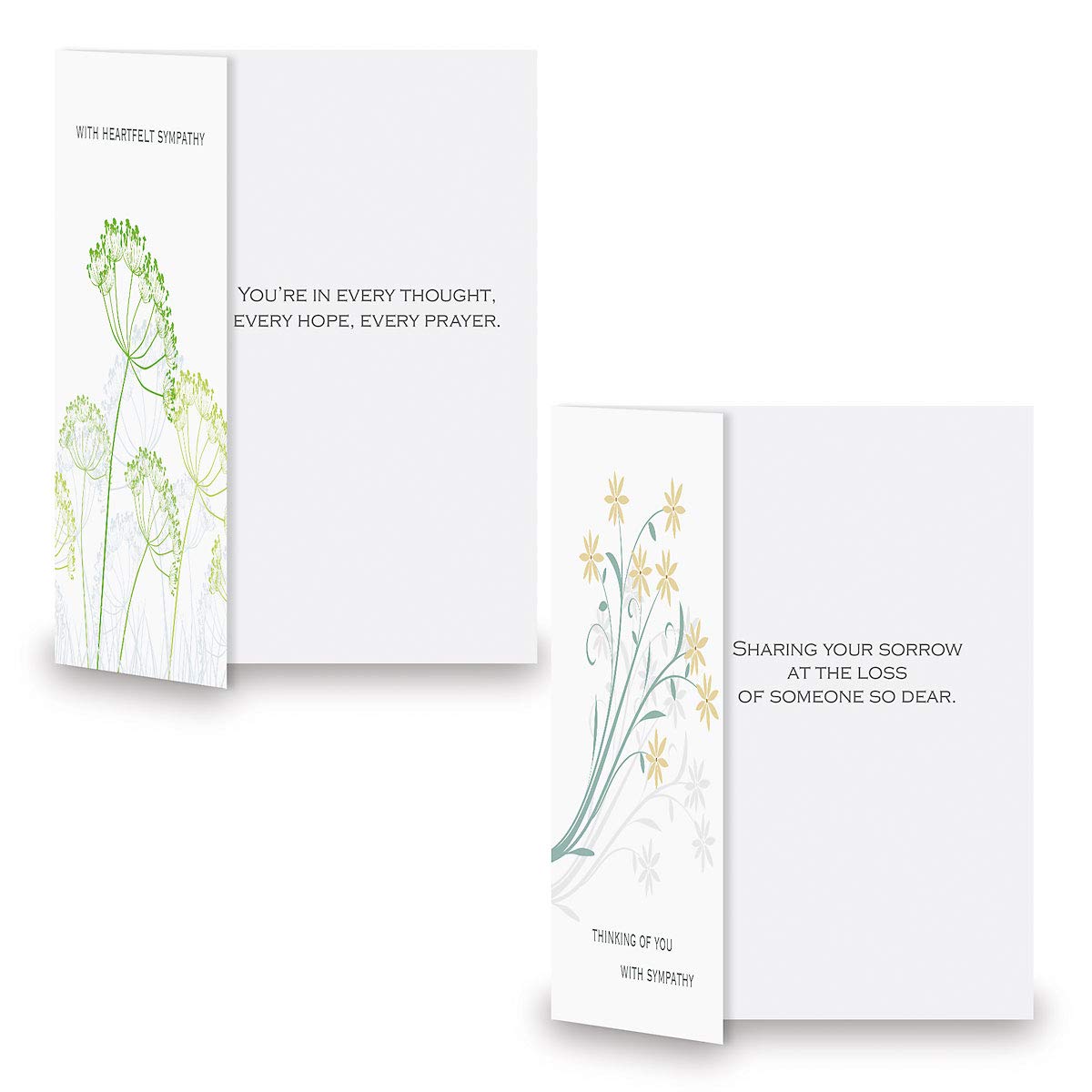 Snapklik.com : Current Love Remembered Sympathy Cards - Set Of 8 (4 ...