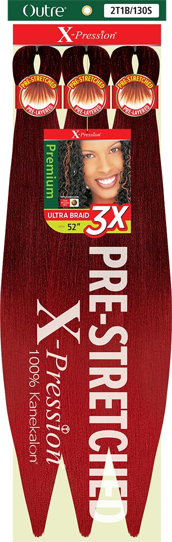 Xpression Braiding Hair In Red Super Braid Xpression 4500 Naira