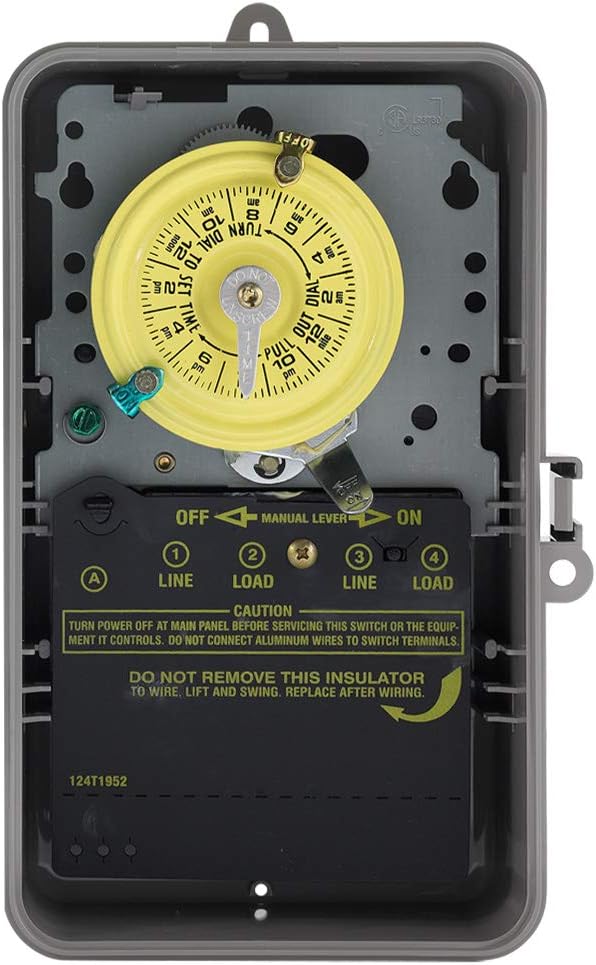 Intermatic Km2Stu-1G 1 Gang Spdt 24-Hour Mechanical Timer - Amazon.com