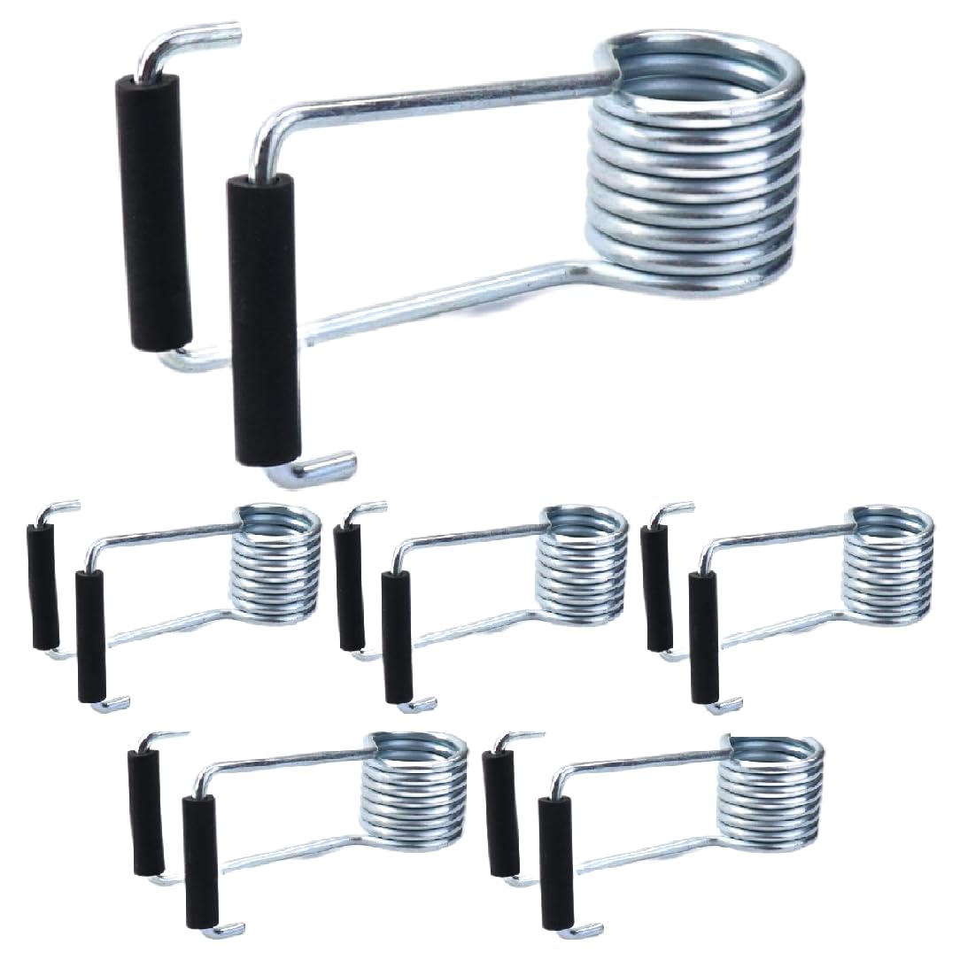 ZDingTech 6pcs Spring Door Closer Self-Closing with Rubber Bumpers ...