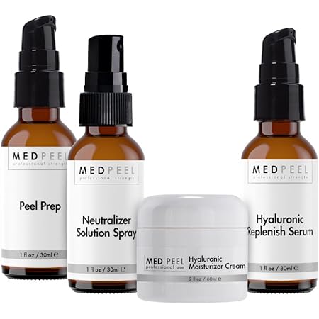 Amazon.com : MedPeel 70% AHA & Vitamin C Brightening Essential Peel Kit ...