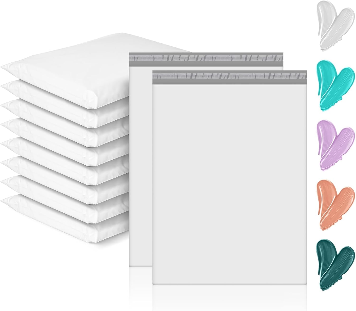 Amazon.com : GSSUSA 100PCS Large Poly Mailers 19X24, Strong Adhesive ...