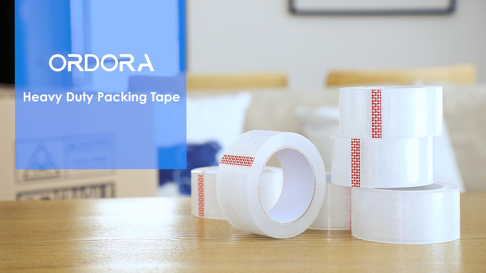 Watch ORDORA Super Sticky Packaging Tape on Amazon Live