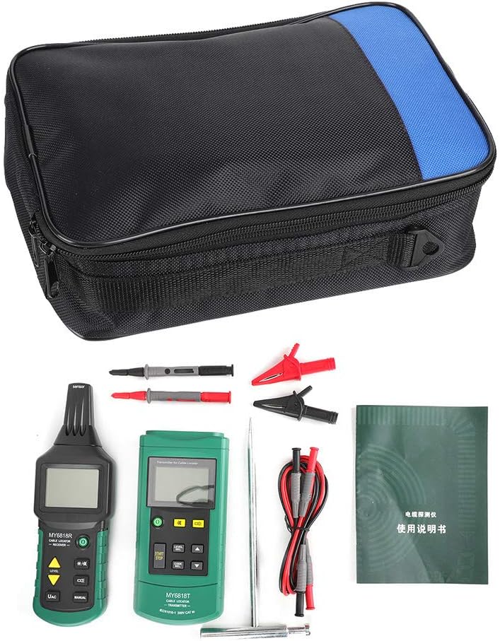 Cable Tester, MY6818T Cable Locator 12V-400V AC/DC Line Locator Cable ...