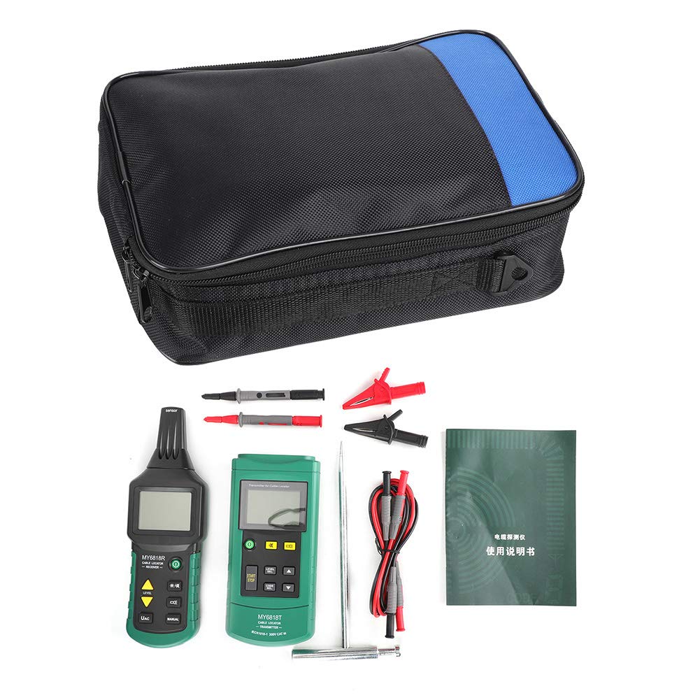 Buy AUNMAS Ms6818 Cable Locator, 12V to 400V AC or DC Underground Wire ...