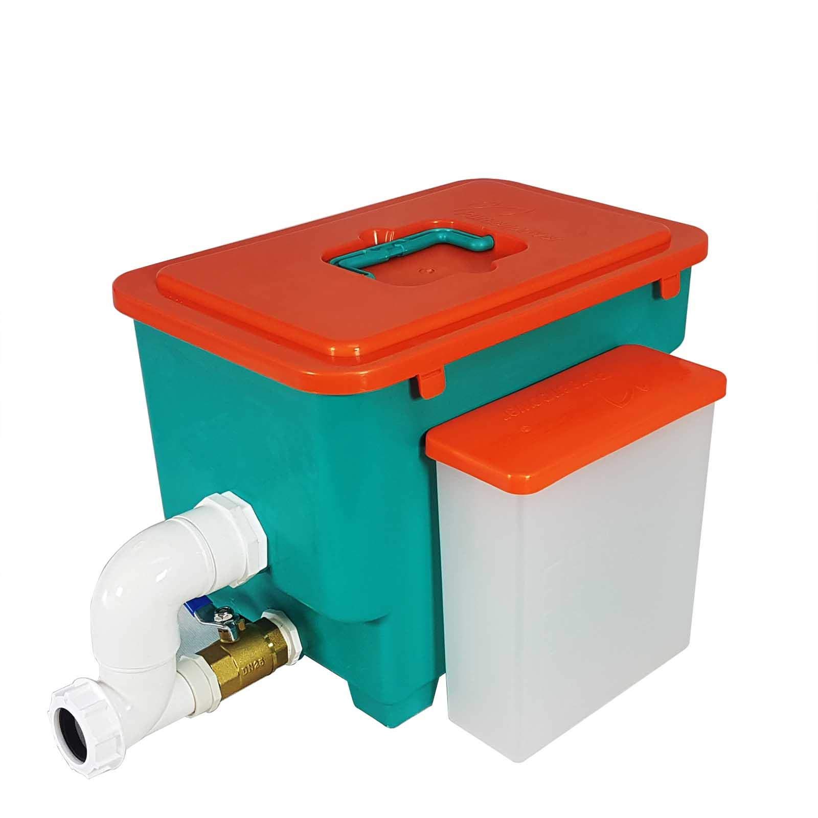 Plastic Grease Fat Oil Trap 31 Litre Interceptor Under Sink Takeaway ...