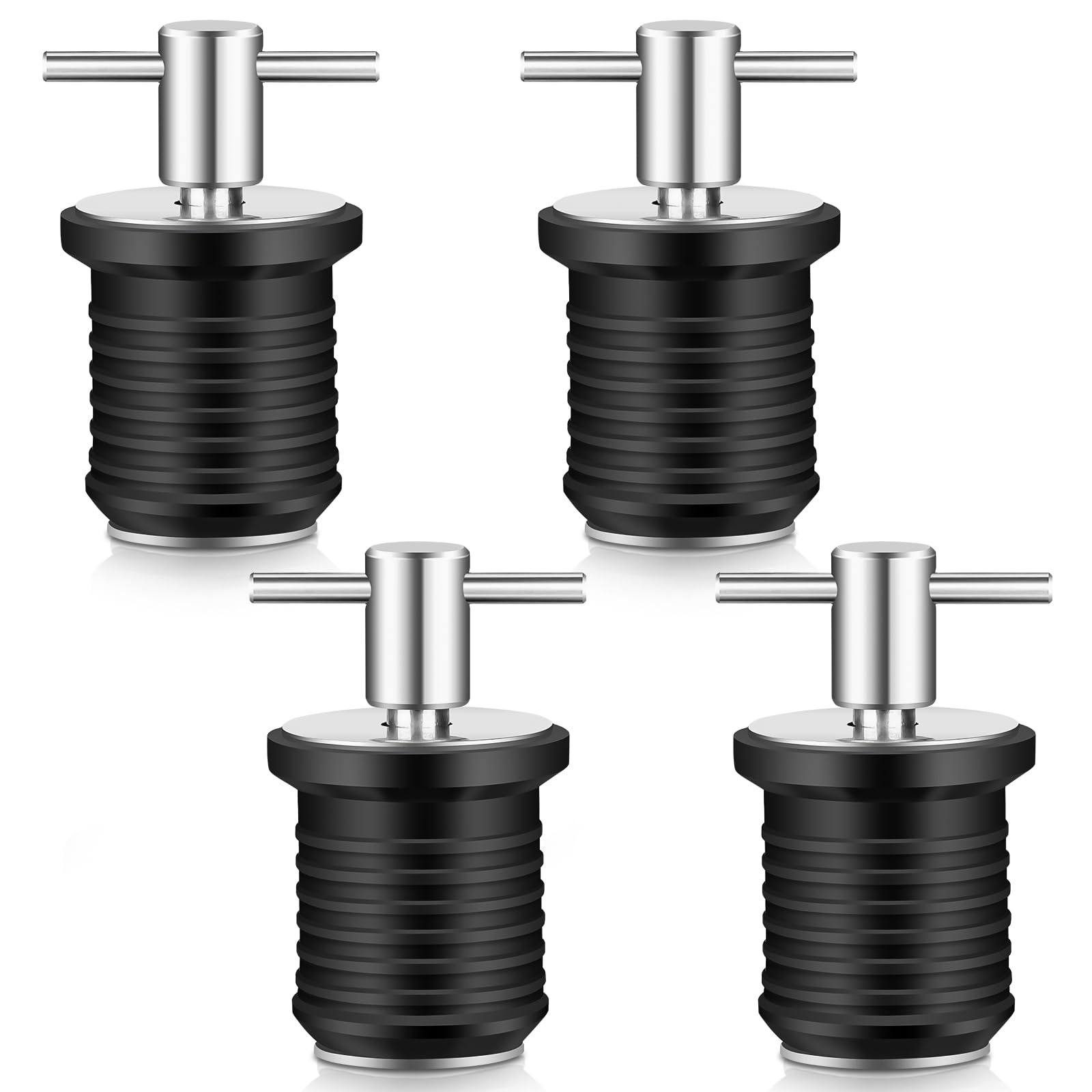 Snapklik.com : Linkstyle 4PCS Stainless Steel T-Handle Drain Plug ...