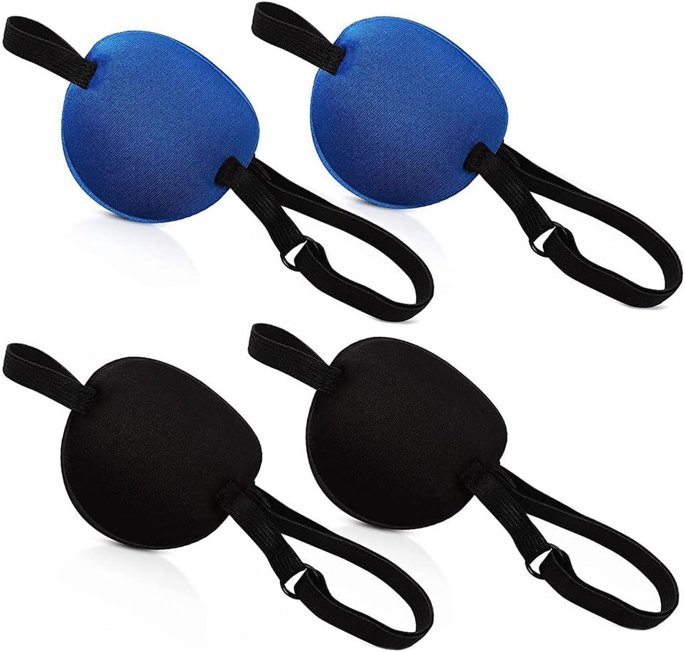 4 PCS 3D Eye Patches Adjustable Medical Eye Patch Comfortable Amblyopia ...