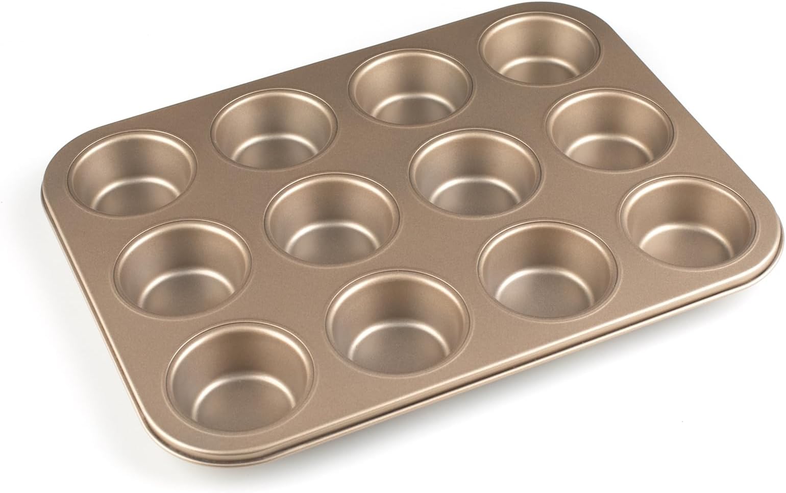 Amazon.com: Parmedu Standard Cupcake Muffin Pan: 12-Cup Nonstick ...