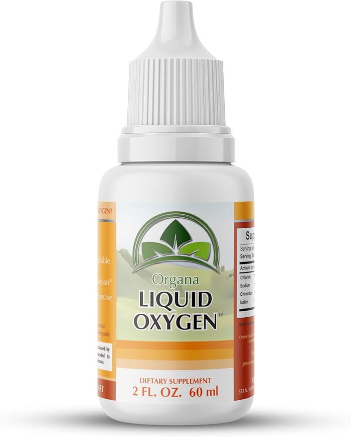 Amazon.com: Liquid Oxygen Drops Supplement by Organa - 100% Pure and ...