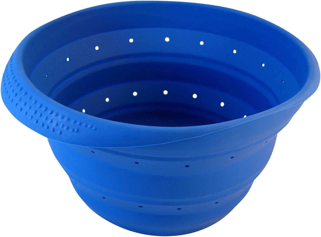 Amazon.com: Squish 4 Quart Collapsible Colander - Red & Gray: Home ...