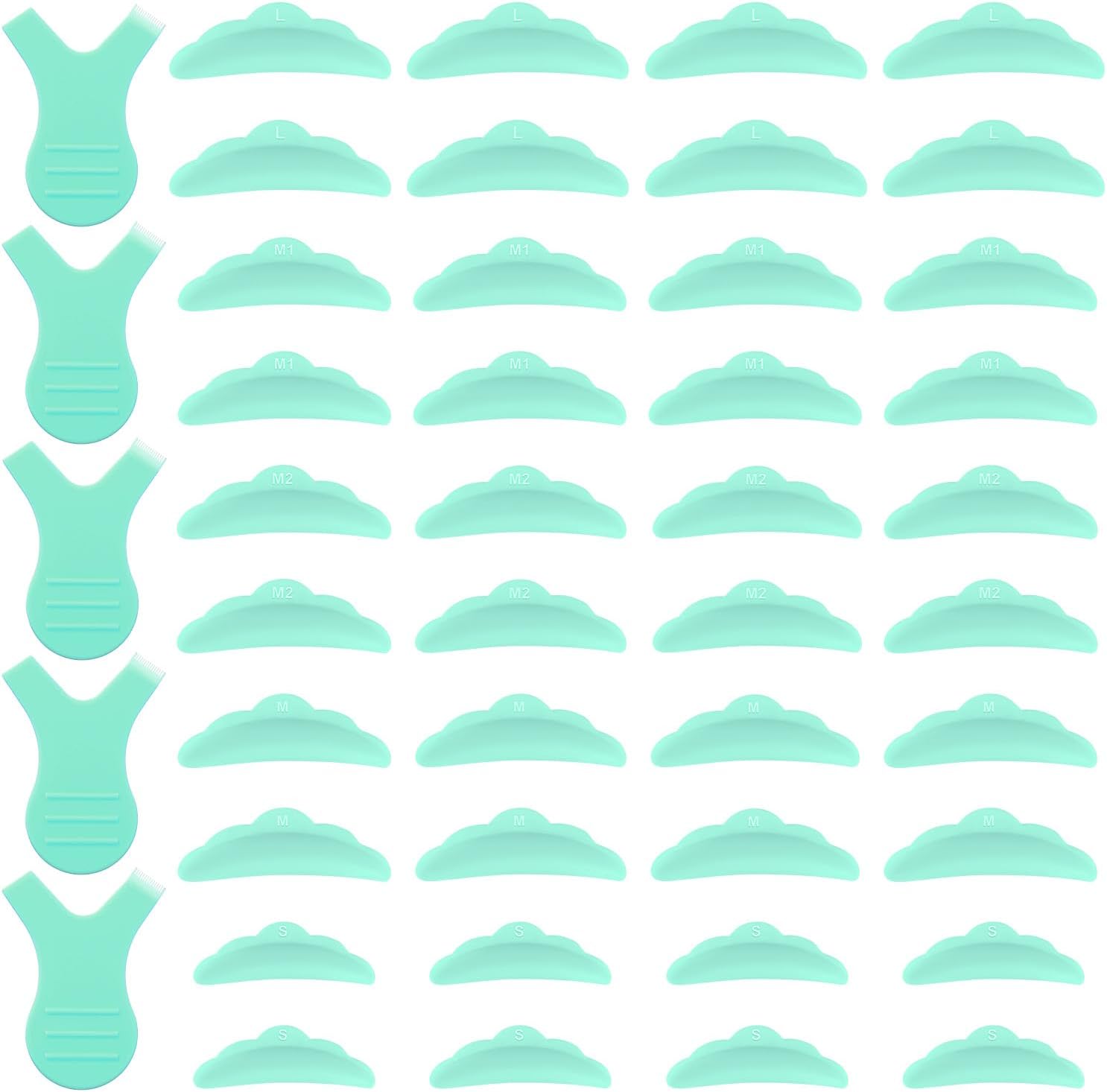 Amazon.com : 45Pcs Lash Lift Pads, Silicone Lash Lift Rods Eyelash ...