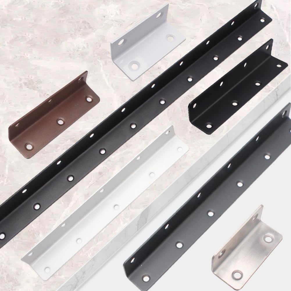 Snapklik.com : L Brackets, 4PCS Corner Brace Angle, Superior Stainless ...