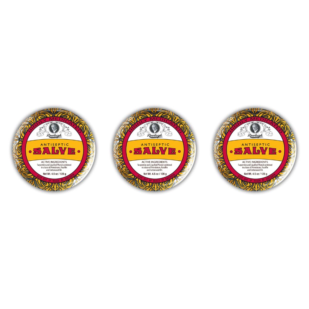 Amazon.com: Rawleigh Antiseptic (Original) Salve Big Tin: 4.5 oz / 128g ...