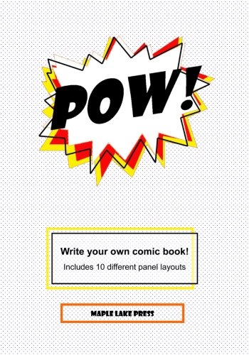 Pow! Blank Notebook (My Comic Books) : Maple Lake Press: Amazon.in: Books