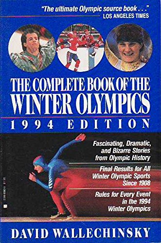 Complete Book Winter Olympics: D. Wallechinsky: 9780316920834: Amazon ...