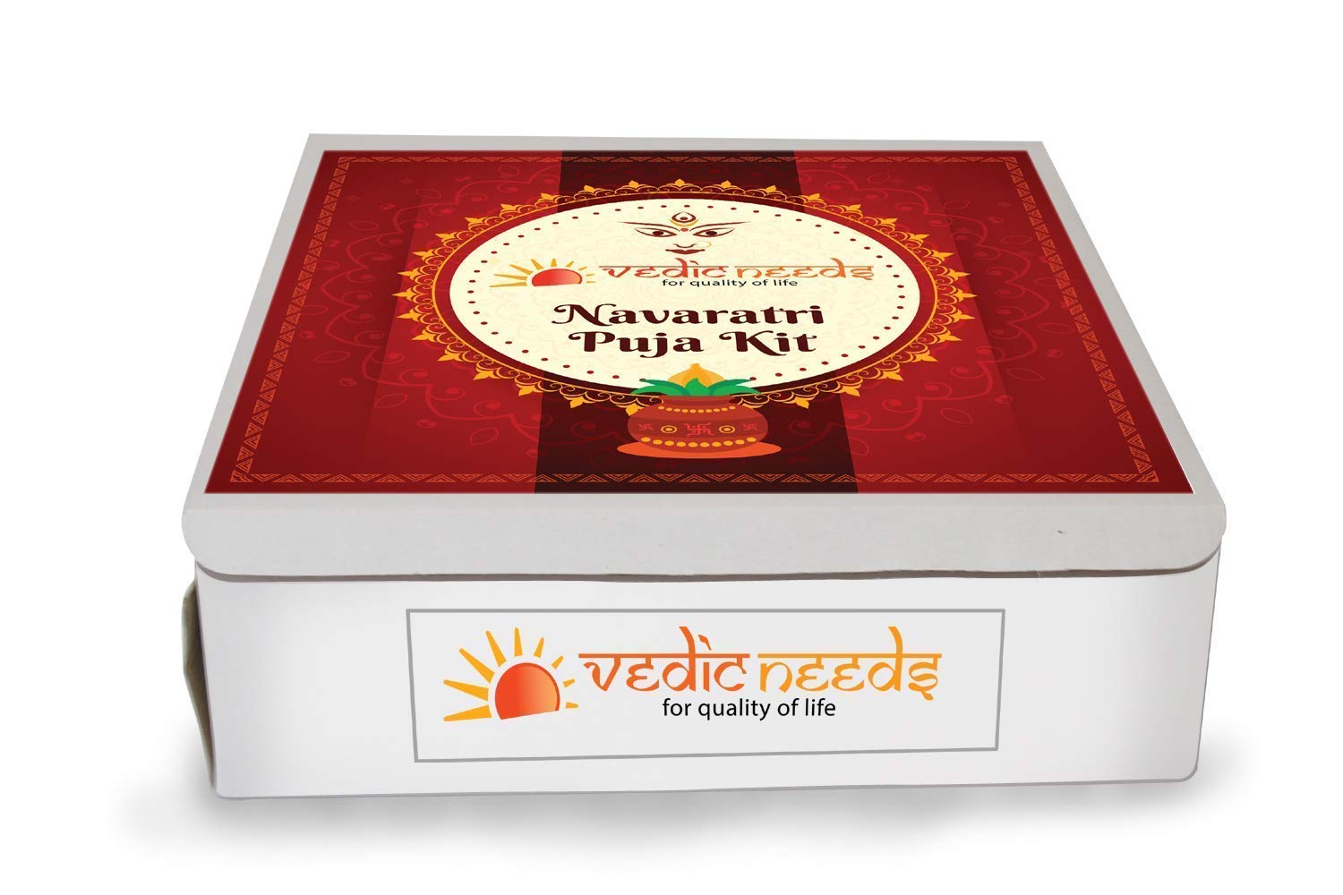 Buy Vedicneeds Devi Navaratri Puja Kit- 30+ Sacred Puja Items/Navaratri ...