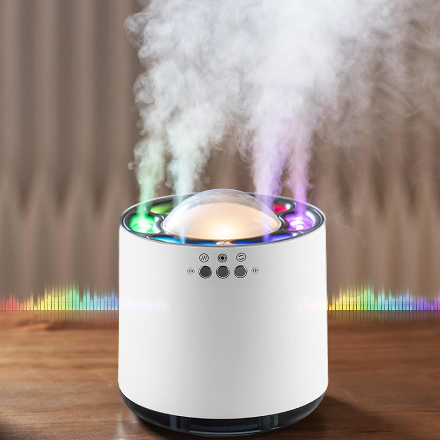 Amazon.com: Small Cool Mist Humidifier:USB Personal Desktop Humidifier ...