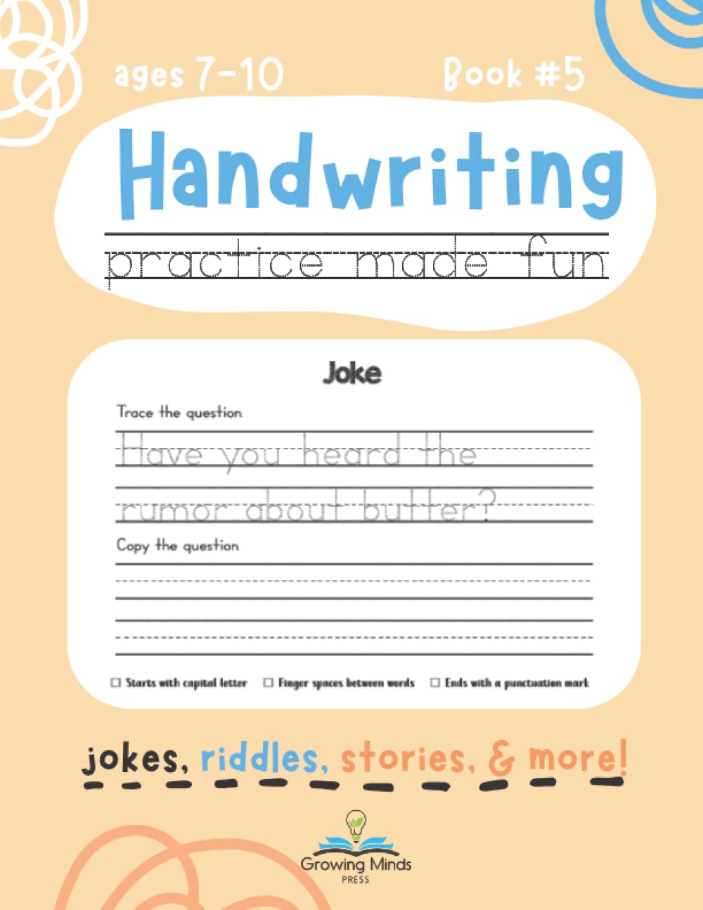 Handwriting Practice Made Fun: Jokes, Riddles, Stories, and More ...