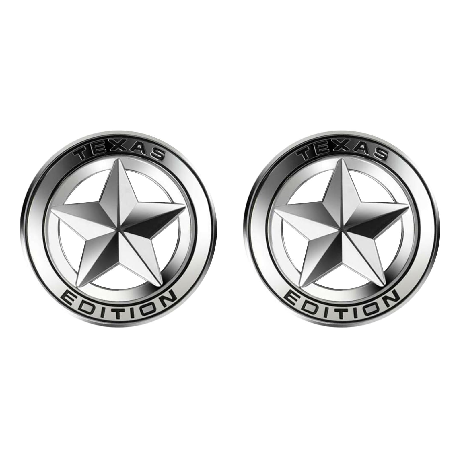 Snapklik.com : Repaly 2X Texas Edition Emblem Star Logo Badge 3D Metal ...