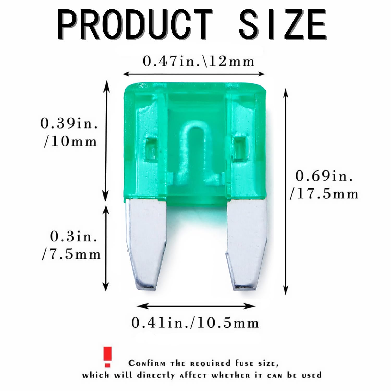 Snapklik.com : 1000 Pack Auto Fuses 30 AMP APM/ATM 32V Mini Blade Style ...