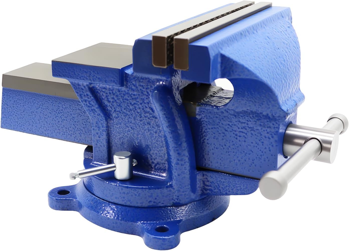 Bench Vise Heavy Duty, Table 6" Vise - Locking Base Clamp Cast Steel ...