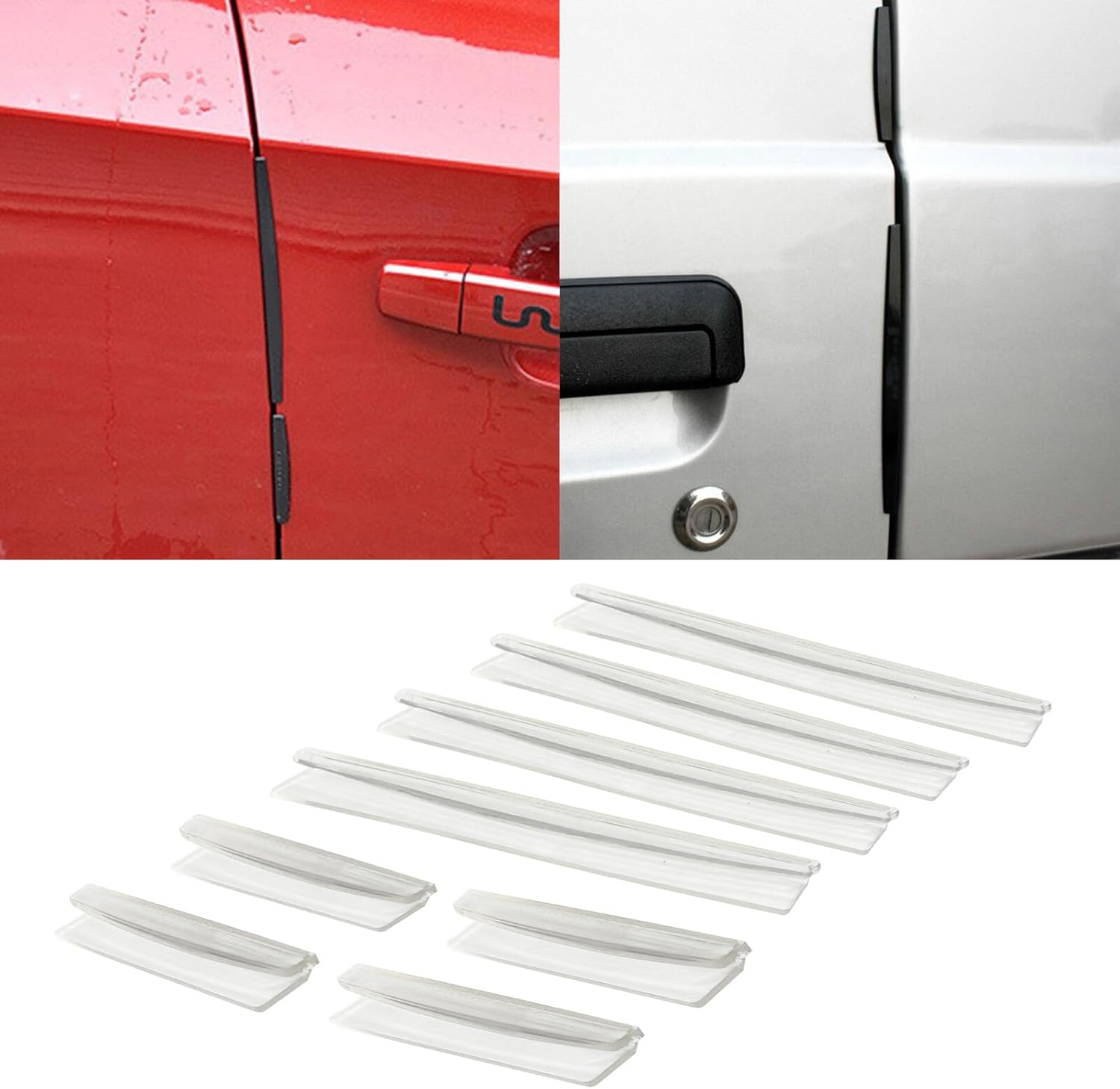 Amazon.com: PVOTAWP 8PCS Car Side Door Edge Guards, Anti-Scratch Car ...
