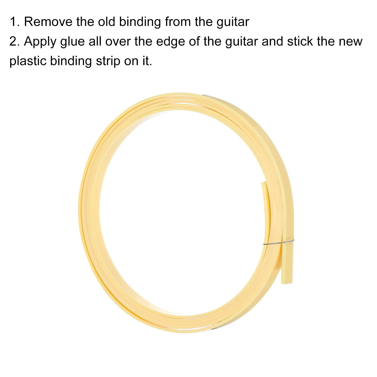 Snapklik.com : Plastic Binding Purfling Strip 1650x6x15mm Guitar ...