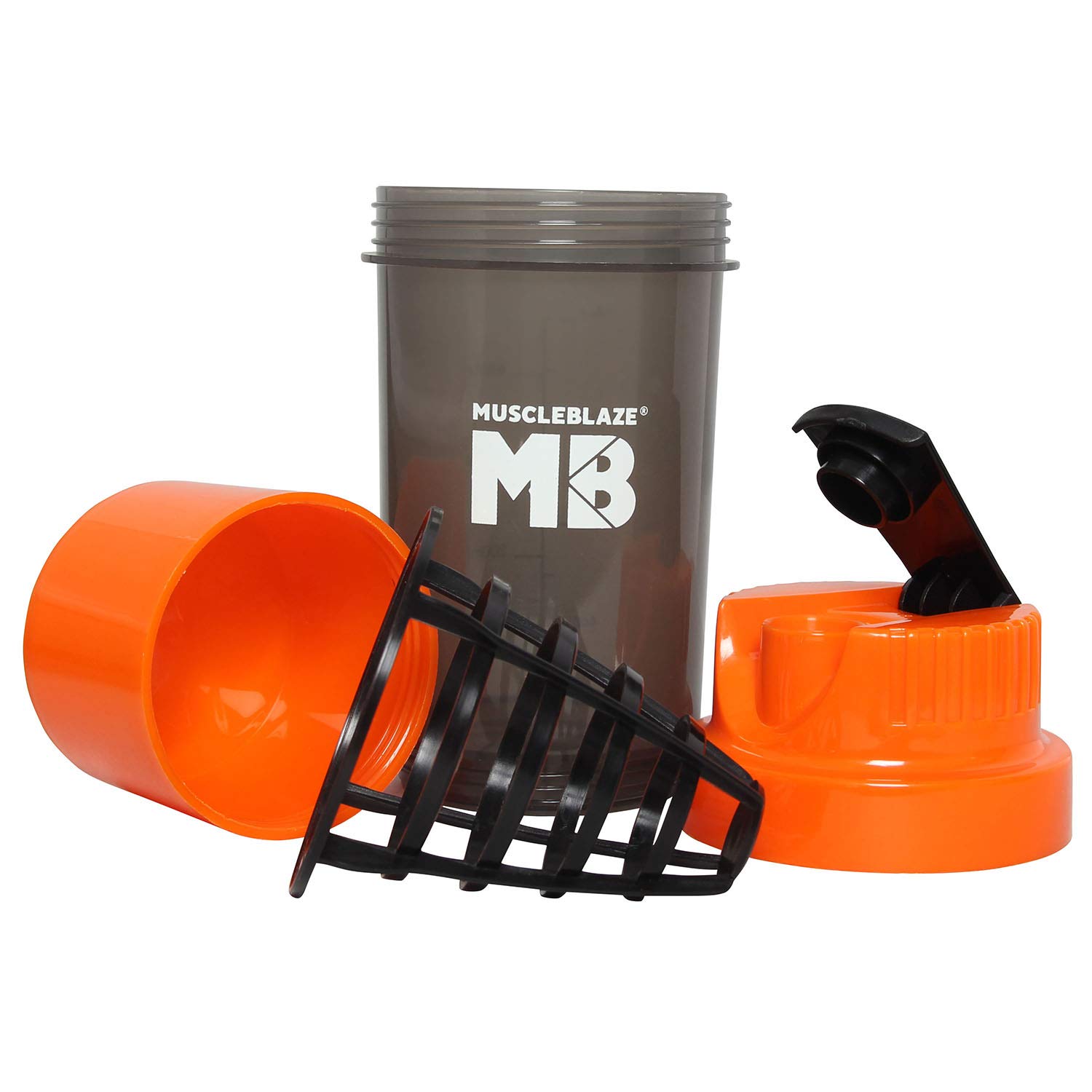 MuscleBlaze Cyclone Shaker 500ml (Orange) : Amazon.in: Health ...