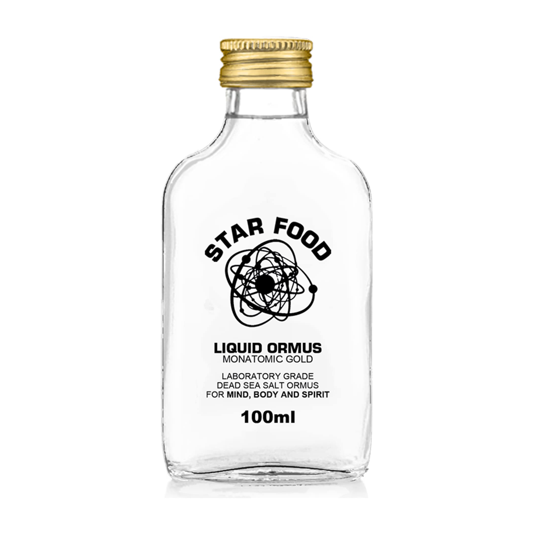 Buy Star Food ORMUS Liquid 100ml Monatomic Gold, Ormus, Dead Sea Salts ...