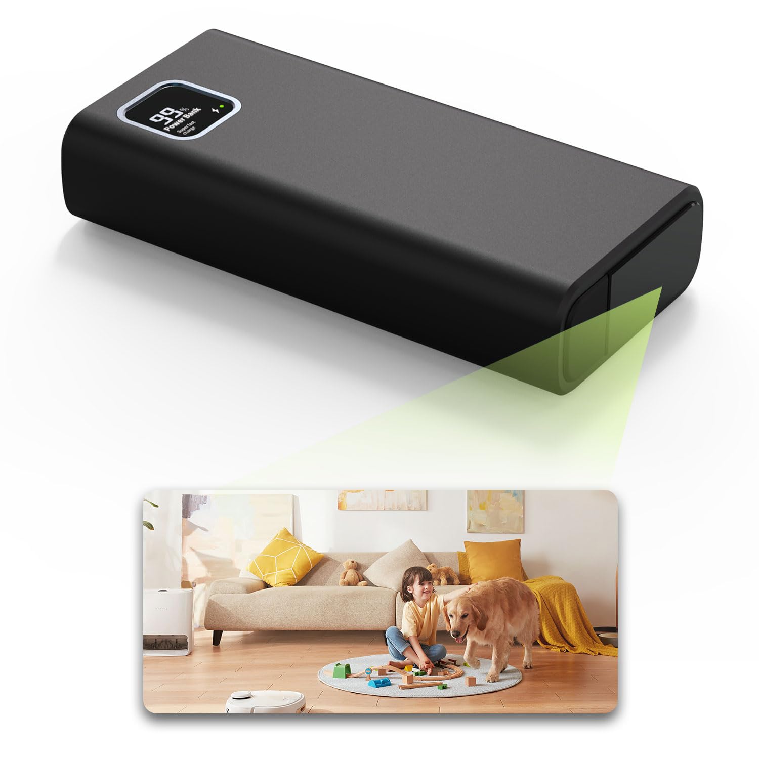Power Bank 2K HD con Detecció... - B0DCVF11RV | Encarguelo.com