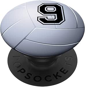 Amazon.com: Volleyball Jersey Number #9 Nine No 9 Game Ball : Cell ...