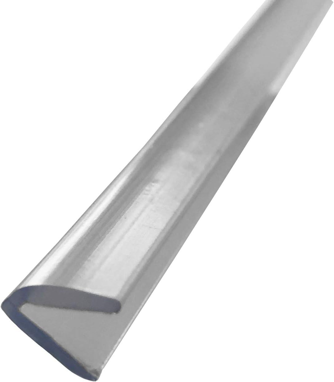 CRL Translucent Vinyl Edge"L" Seal for 3/8" Maximum Gap - 95 in long ...