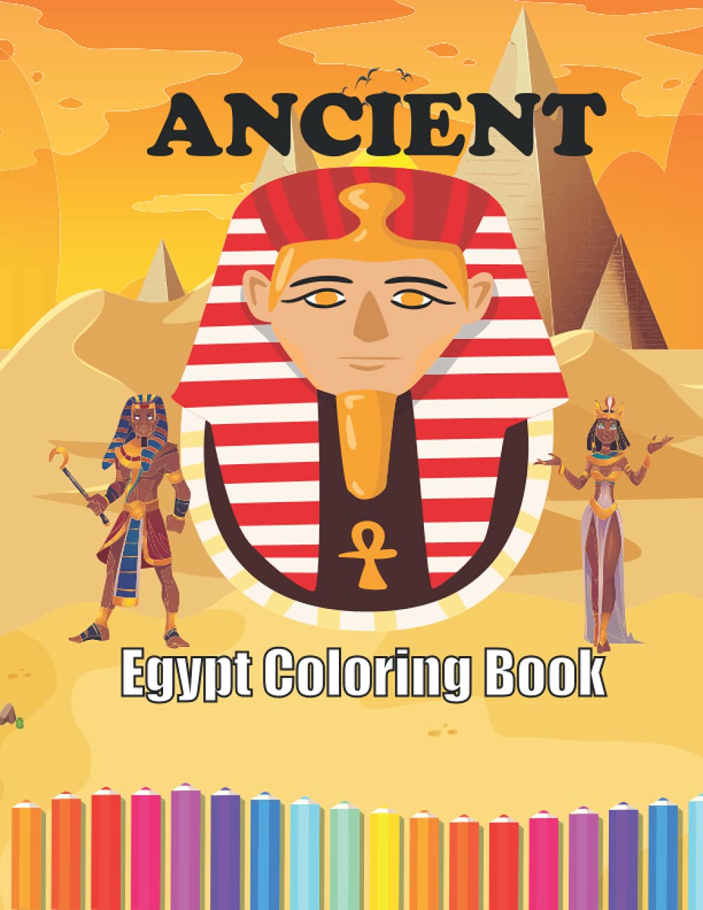 Ancient Egypt Coloring Book Life In Ancient Egypt Pharaohs Gods ...