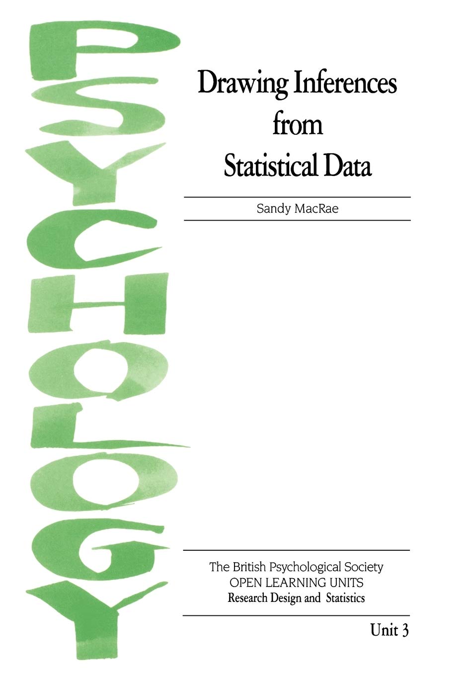 Amazon.com: Drawing Inferences from Statistical Data (Open Learning ...