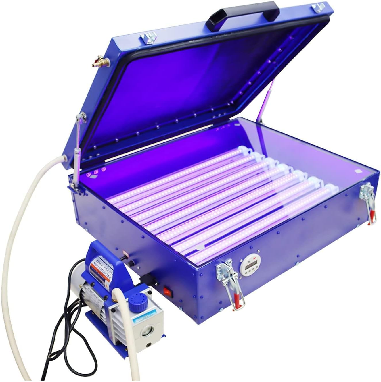 Amazon.com: BREVELTION Vacuum UV Exposure Unit 8 pcs LED Silk Screen ...