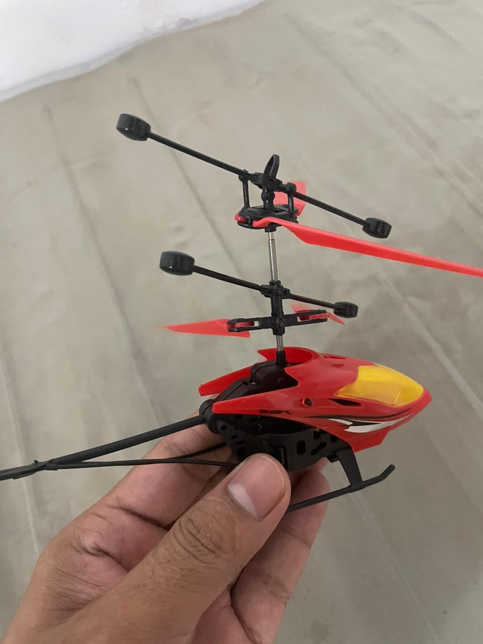 Buy MOZU BAZAAR Remote Control Helicopter Toy Hand Sensor with USB ...