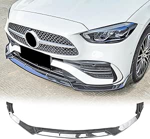 Amazon.com: CHIESMA for W206 Front Lip for 2022 2023 2024 Mercedes Benz C Class W206 C300 Sedan ...