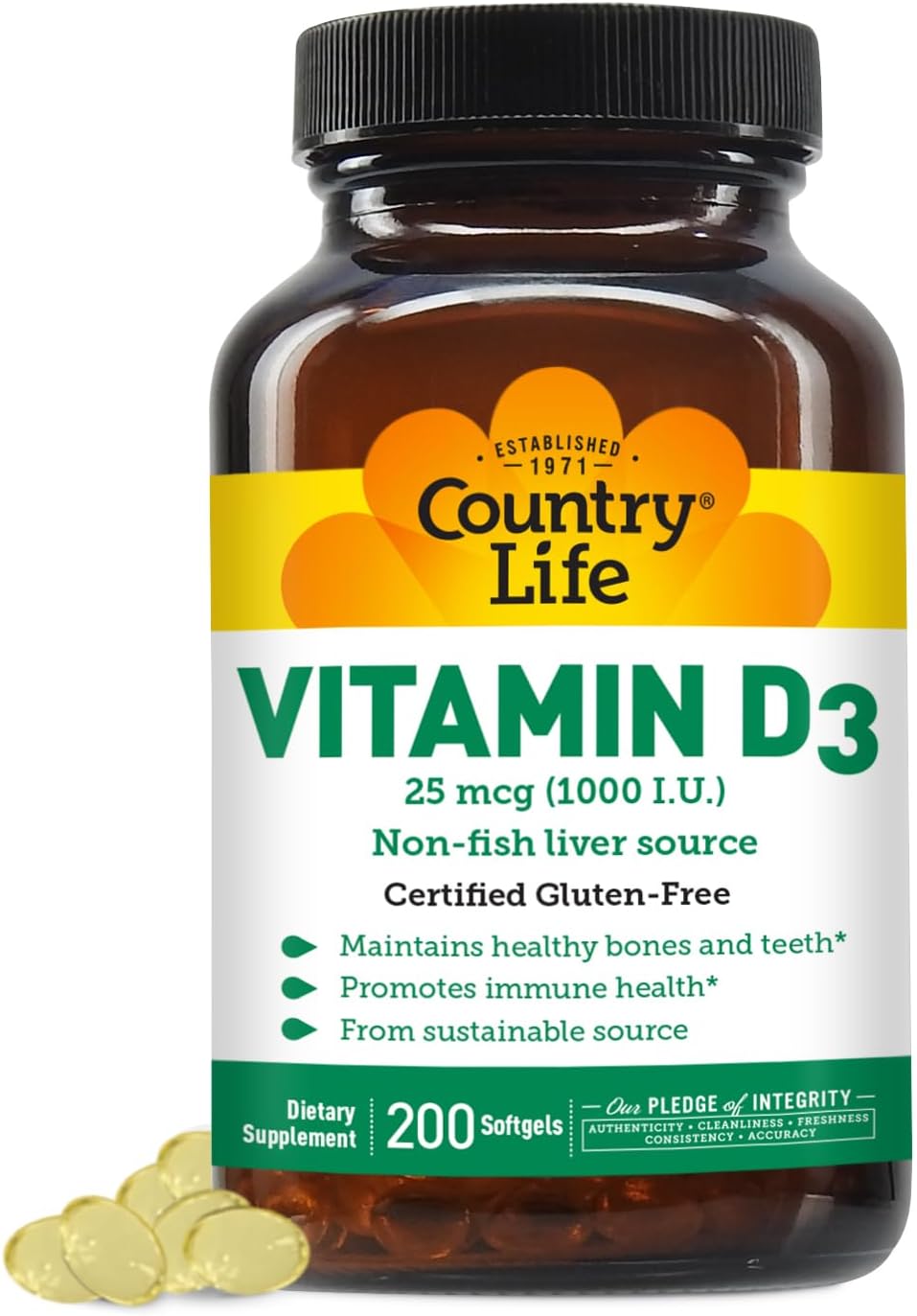 Amazon.com: Country Life® Vegan K2-500 mcg, 60 Ct. Chewable Tablets ...