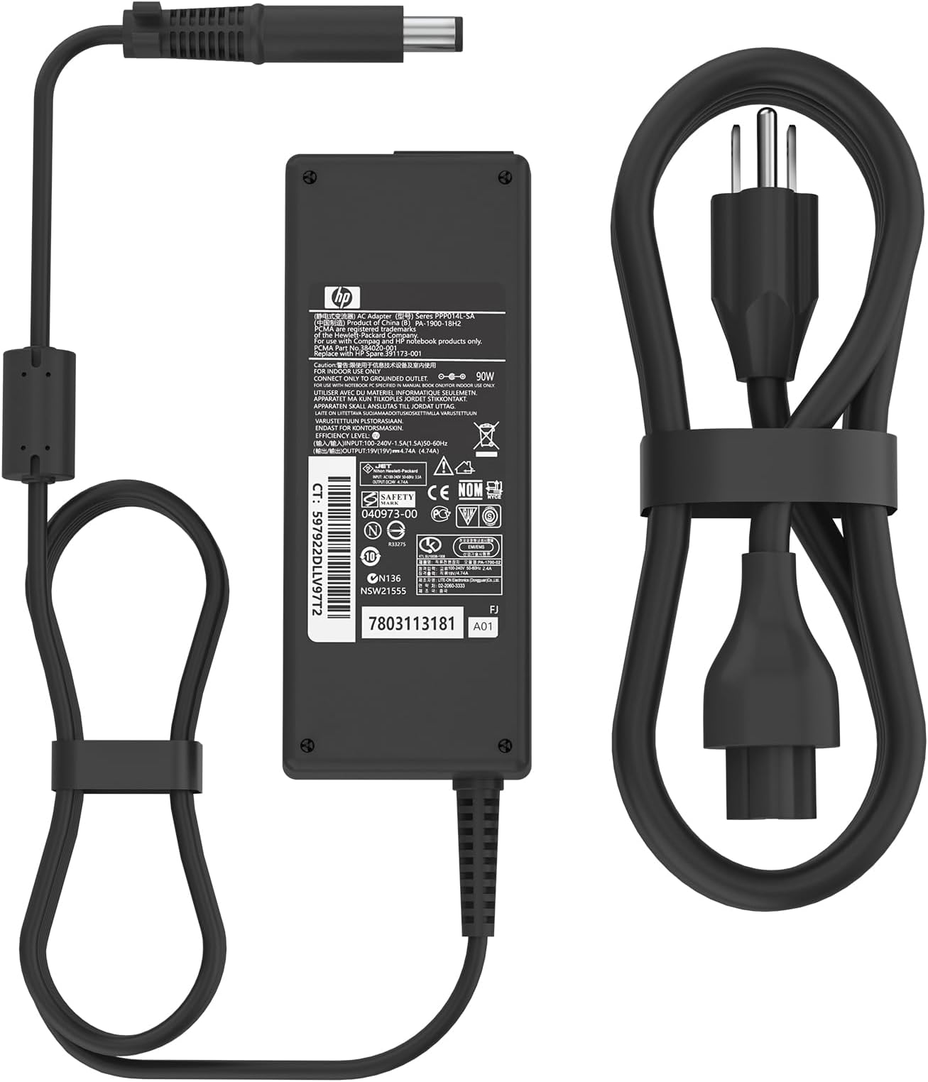 Amazon.com: Genuine 90W AC/DC Adapter Compatible with HP Elite Mini 600 ...