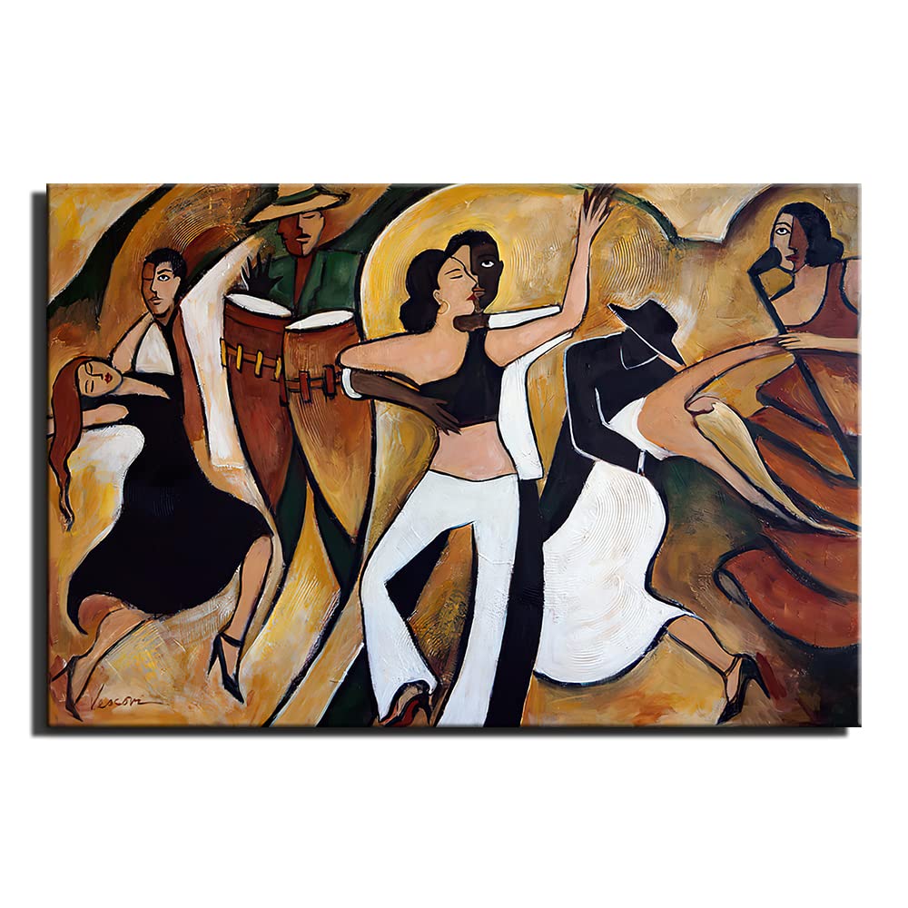 Abstract Jazz Painting