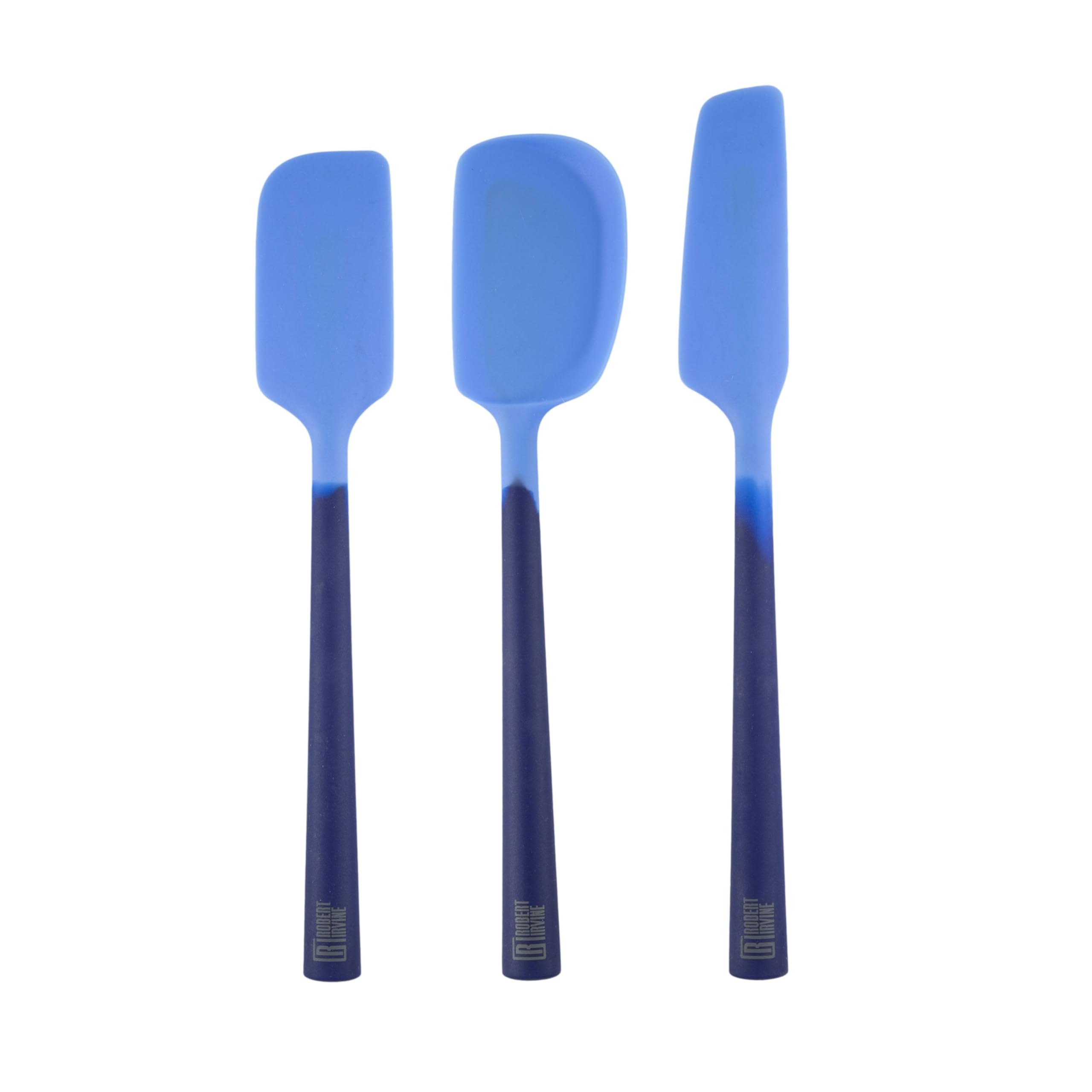Amazon.com: Cambridge Robert Irvine 3 Piece Silicone Utensils Set, Blue ...
