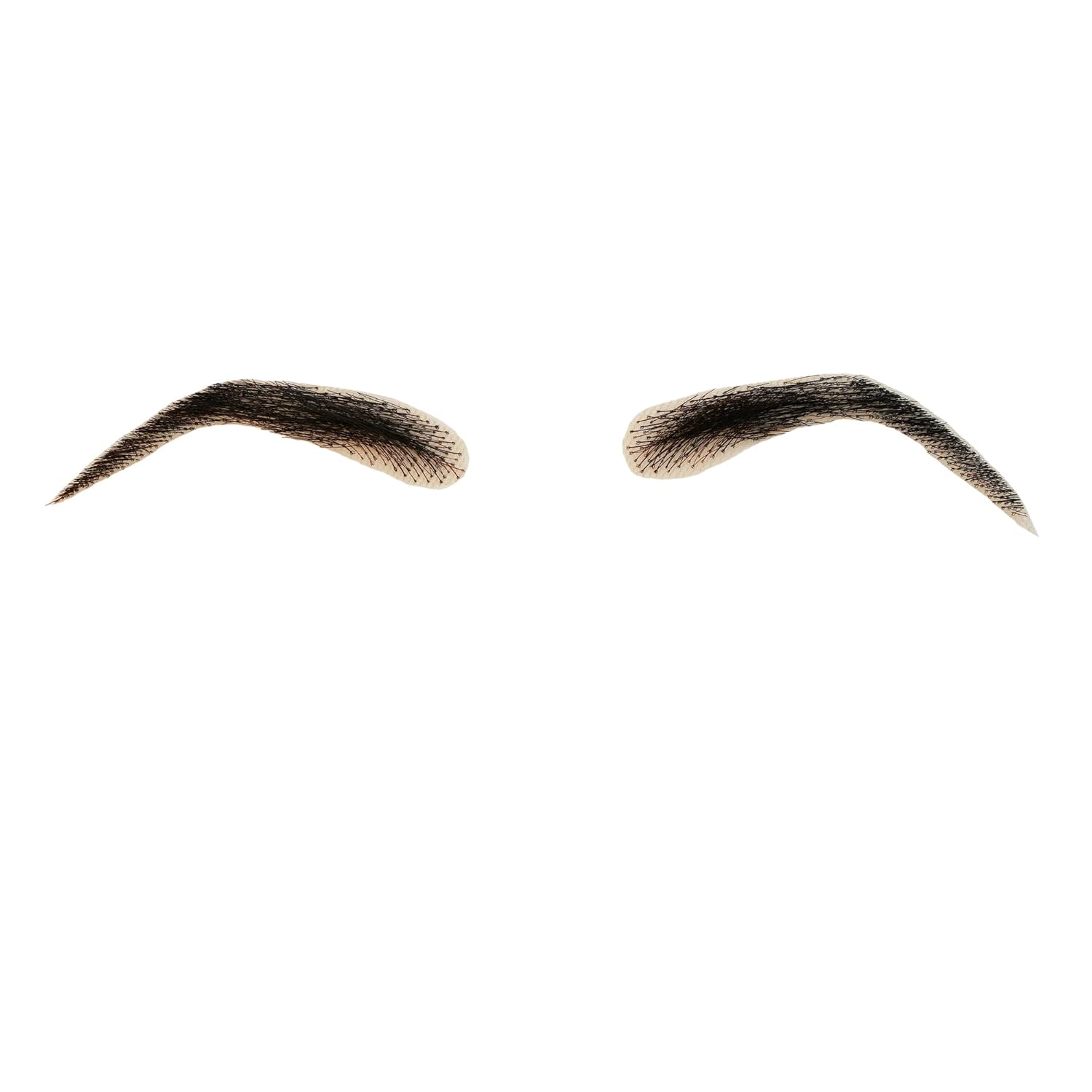 Amazon.com : Justin Happy Fake Eyebrows Hair Extensions Handmade Human ...